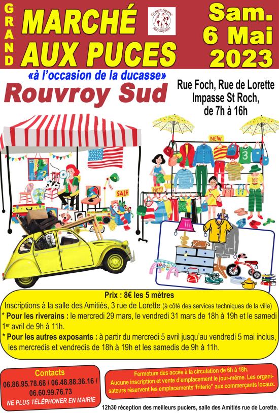 Grand marché aux puces | Ville de Rouvroy